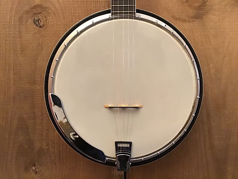 Sigma 5 String Vintage Resonator Banjo Made in Japan w/ Hard | Reverb
