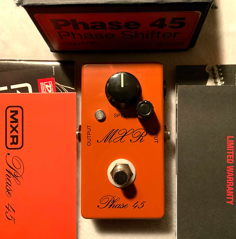 MXR Phase 45 Reissue w/ Analogman Mods | Reverb