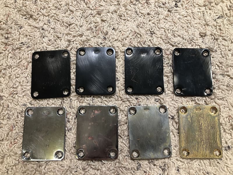 8 ESP 80’s Neck Plates From 48th Street Shop | Reverb