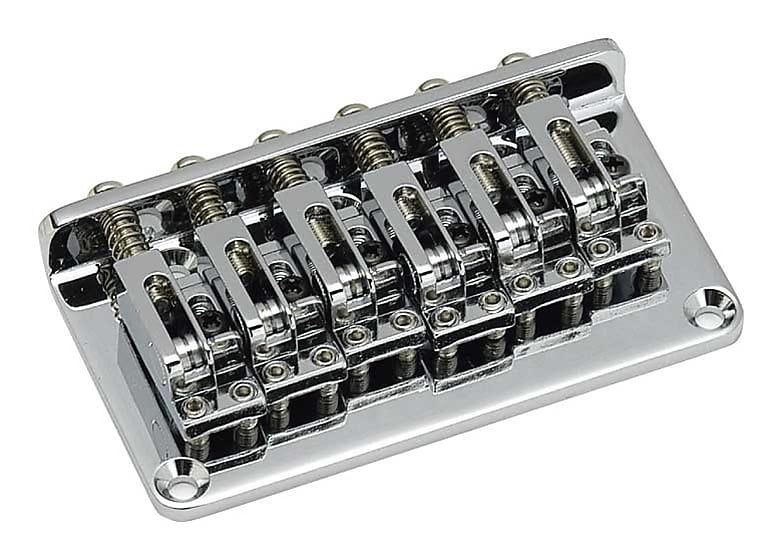 Gotoh GTC12 12-String Non-Tremolo Guitar Bridge, CHROME | Reverb