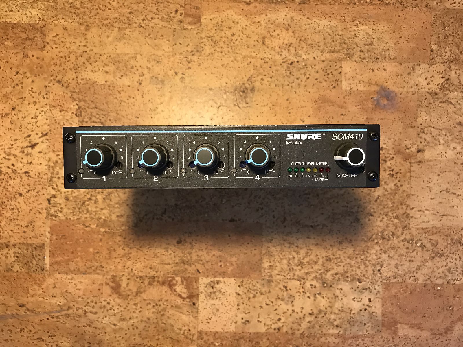 Shure SCM410 4-Channel Rack-Mountable Automatic Mic | Reverb Canada