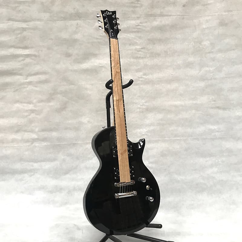 LTD EC-10 Kit BLK Guitarra eléctrica con funda | Reverb