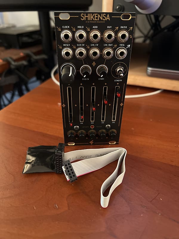 ST Modular Shikensa CV & Trigger Sequencer 2021 - Black | Reverb