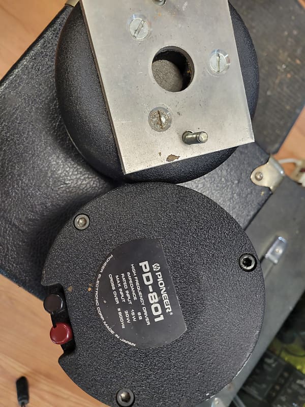 TWO Pioneer PD-801 1" 2 or 3 bolt high frequency drivers, | Reverb