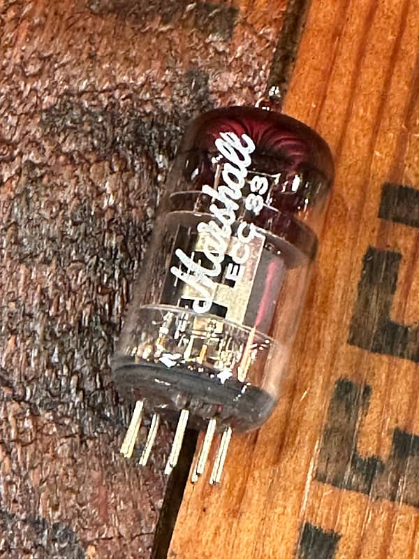 Vintage Marshall ECC83 / 12AX7 Tube Valve #41 | Reverb UK