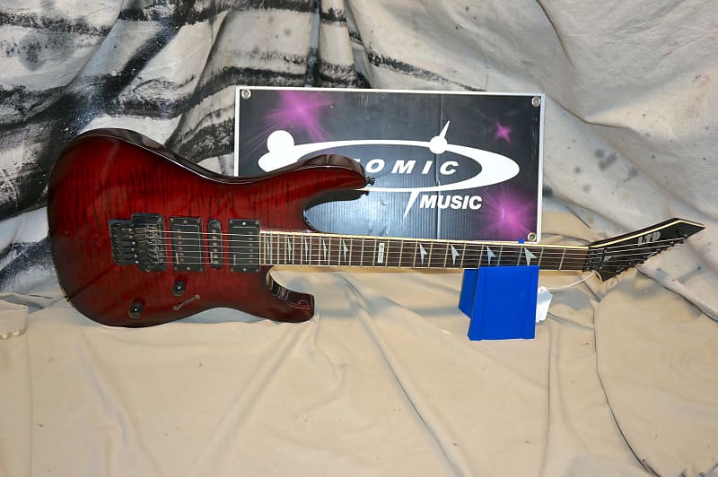 ESP LTD M-350 Electric Guitar 1999 ? Black Cherry | Reverb