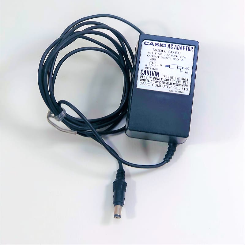 Vintage Casio AD-5U Power Adapter 80s For Keyboard MIJ | Reverb
