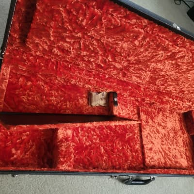 Fender G&G Deluxe Jazz Bass Hardshell Case, Black with Orange | Reverb