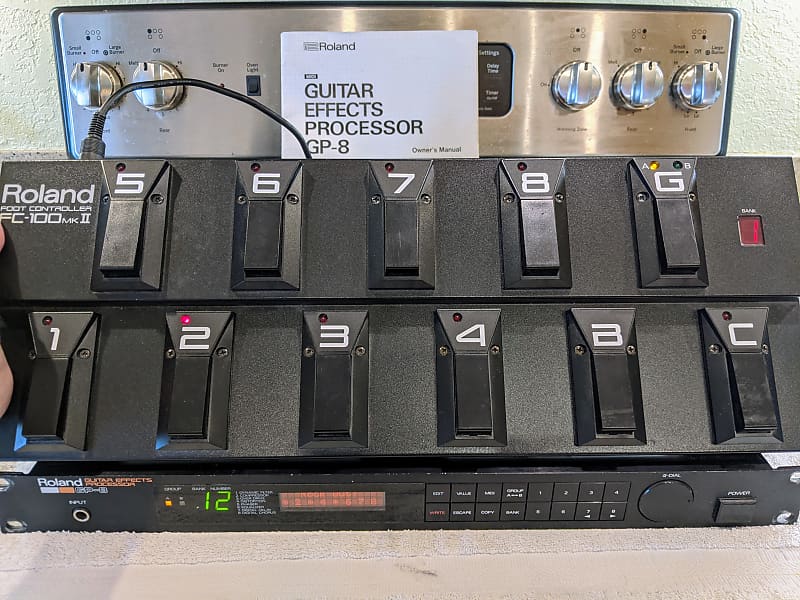Roland GP-8, FC-100MKII Foot Controller & RRC Cable Vintage | Reverb