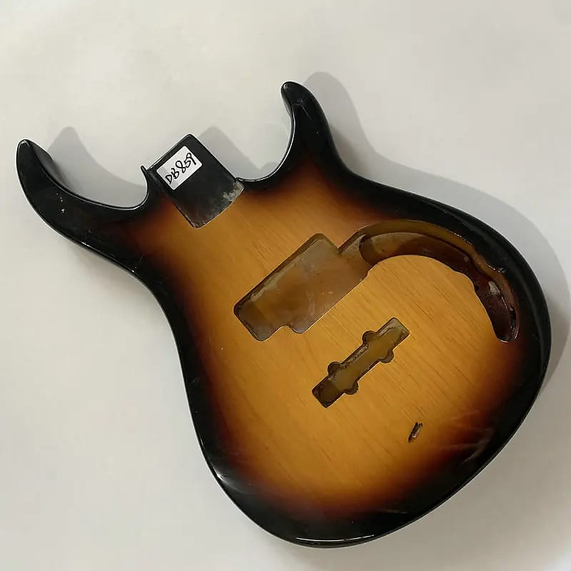 Custom Sunburst Finish Bass Guitar Body | Reverb UK