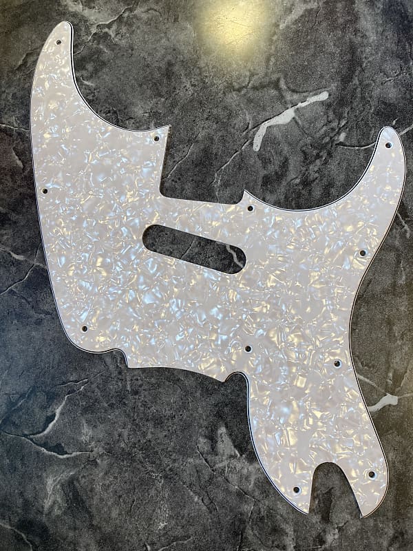 White Pearl 4 Ply Pickguard for Squier '51 | Reverb Australia