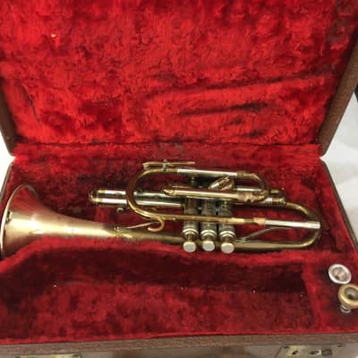 Vintage Martin Committee Cornet 1940s Cornet with Original | Reverb