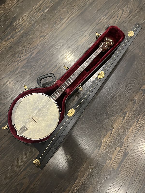 1989 Ome 4-String Banjo Tenor Plectrum Irish Jazz w/OHSC | Reverb
