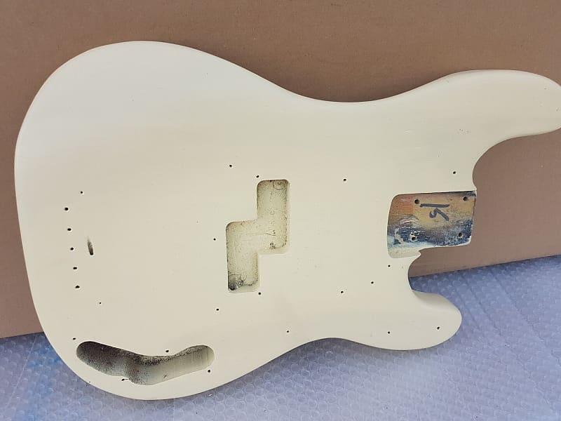 1966 FENDER PRECISION BASS BODY made in USA | Reverb