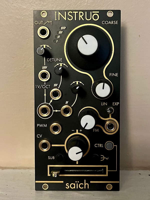 Instruo Saich 2020's - Black and Gold | Reverb