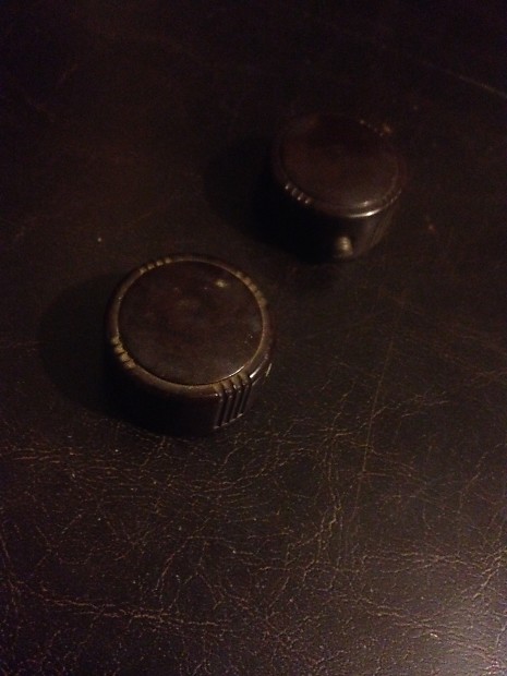 Daka Ware 1 Pair of 2 Heavy Duty Bakelite Knob Dial w Set | Reverb UK