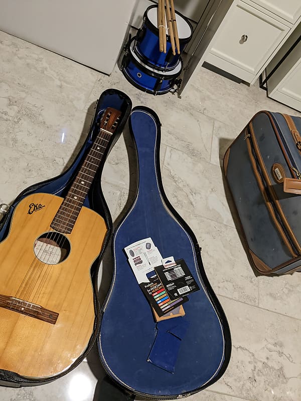 EKO Acoustic 1960s Rare Vintage Guitar Made In Italy | Reverb