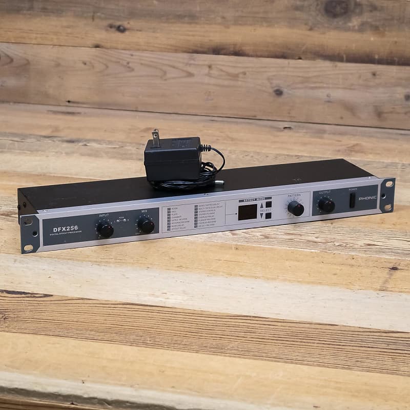 Phonic DFX265 (DFX-256) Stereo Digital Effects Processor | Reverb