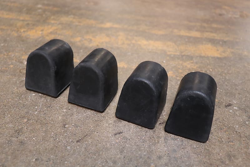 Block Rubber Feet 4pk | Reverb