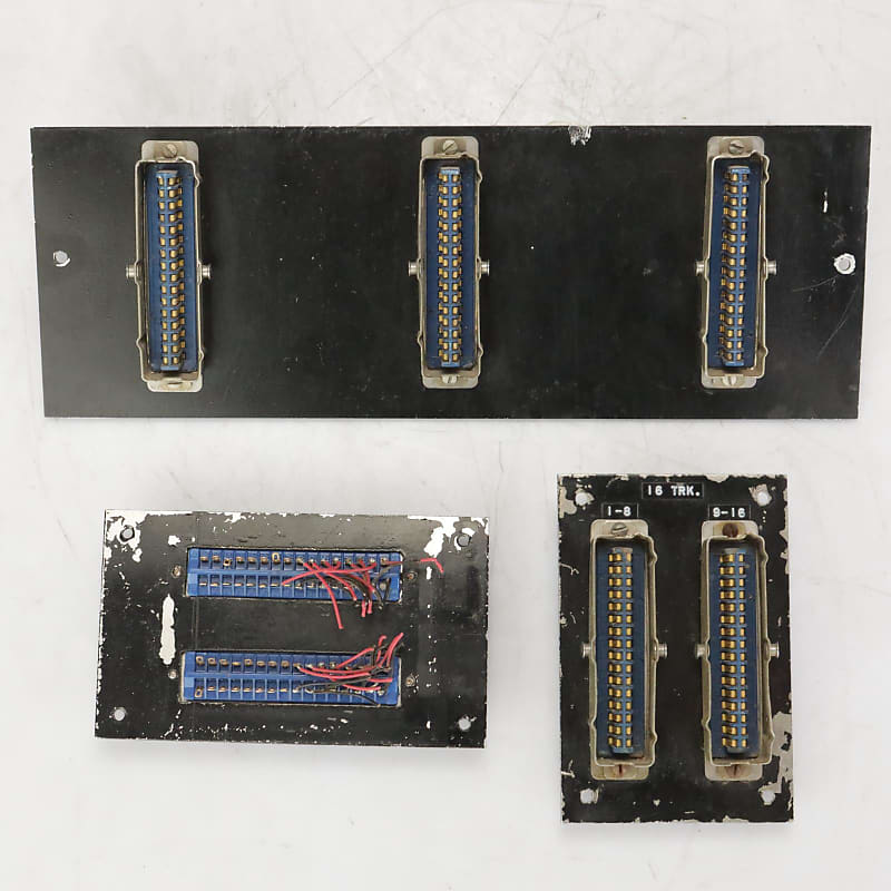 8 Amphenol 32-pin Connectors Wall Panel Plates MCI JH-24 | Reverb