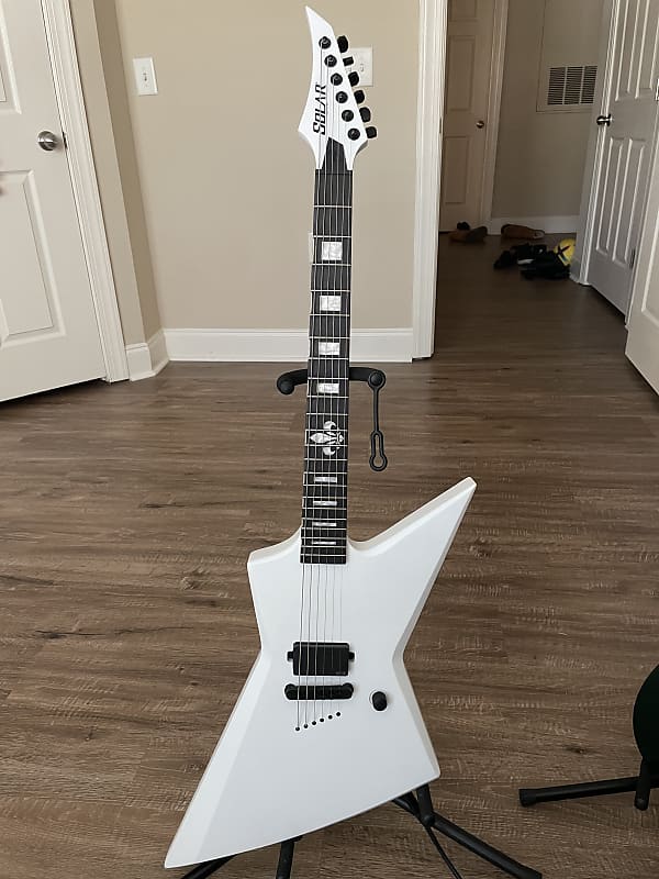 Solar Guitars E1.6KW - White Matte - (Kirk Windstein) | Reverb