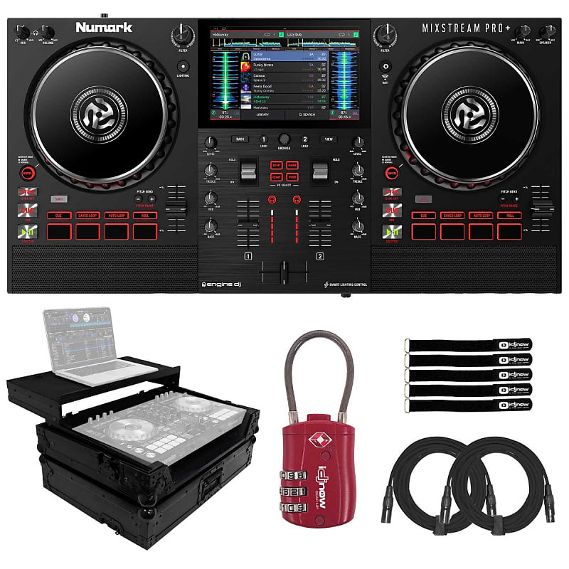 Numark MIXSTREAM PRO+ Standalone Streaming DJ Controller w | Reverb