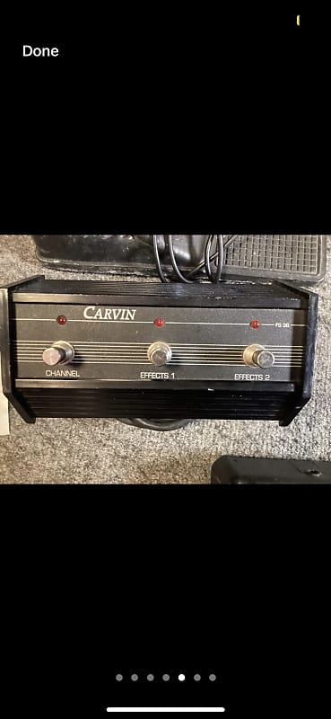 Carvin Footswitch | Reverb