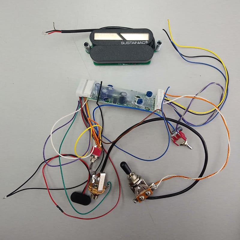 SUSTAINIAC STEALTH PRO Pre-wired KIT with loose toggles and | Reverb