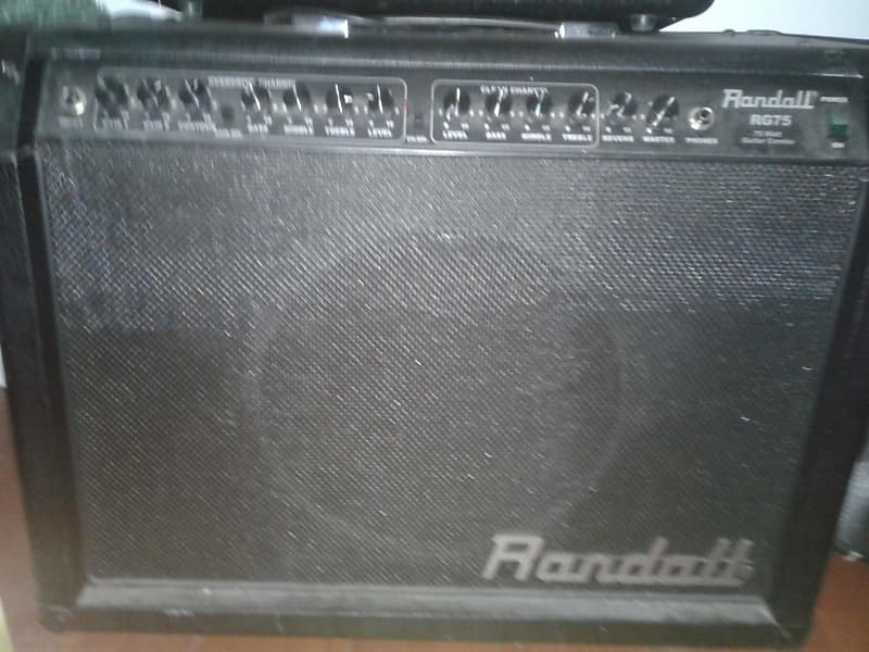 Randall RG75 - Custom 80w Celestion - 2003 - Black | Reverb