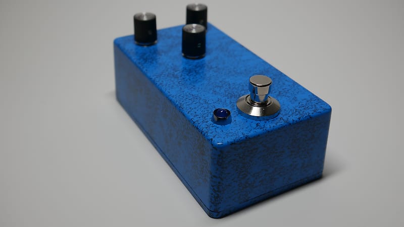 Hippodrome's "Blue" compression pedal 2024 - Hand-painted | Reverb