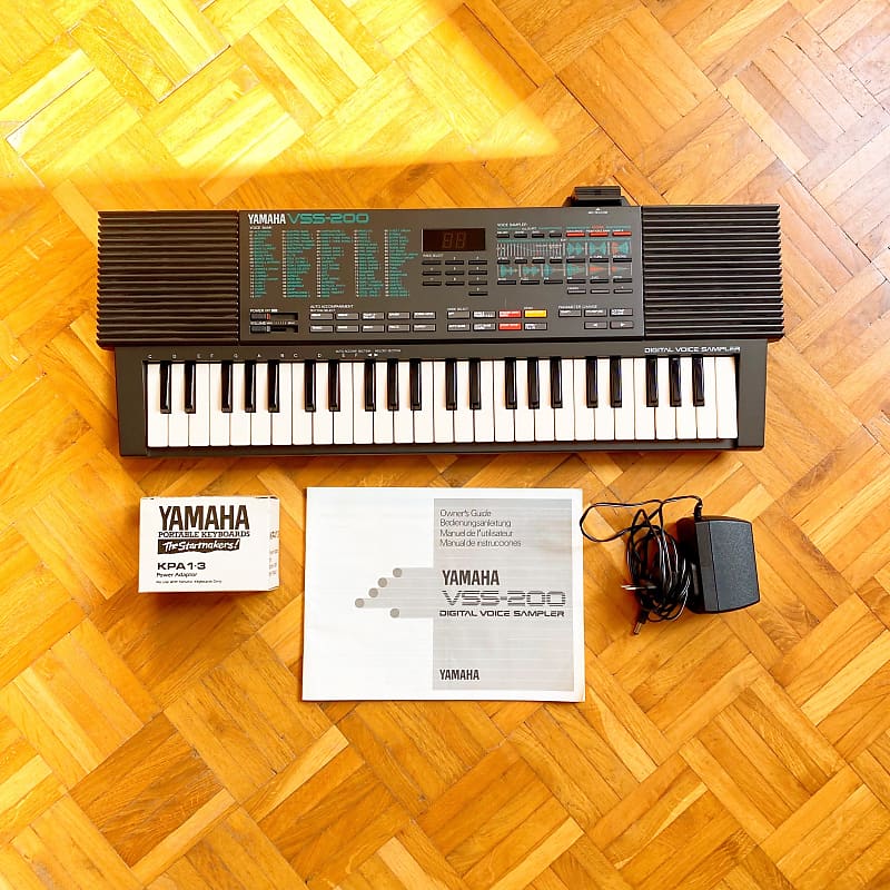 Yamaha VSS-200 sampler sampling keyboard and synth (1988) | Reverb