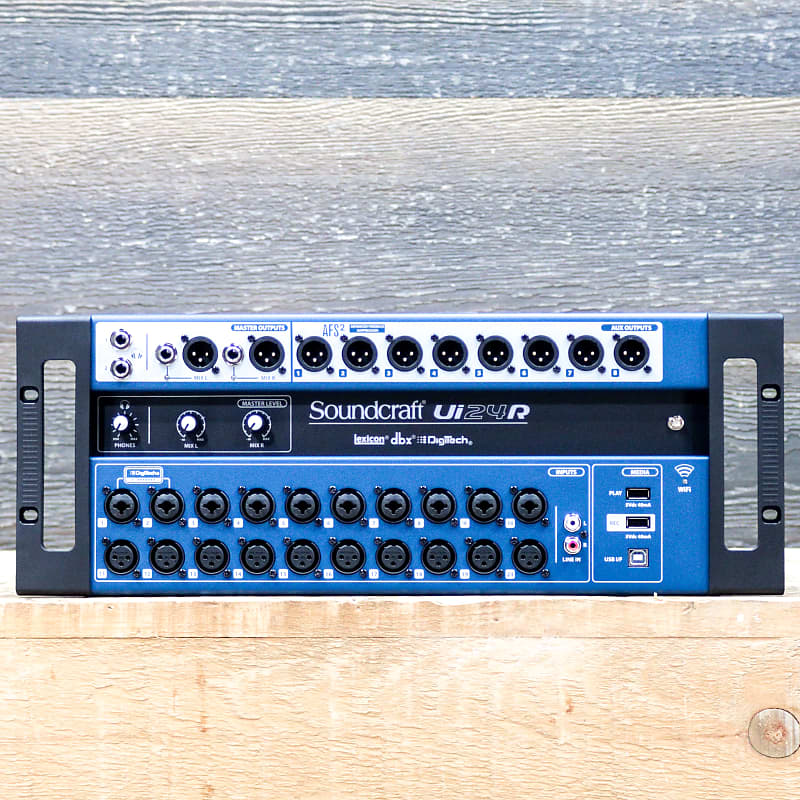 Soundcraft Ui24R Digital Mixer 24-Channel Digital | Reverb Canada