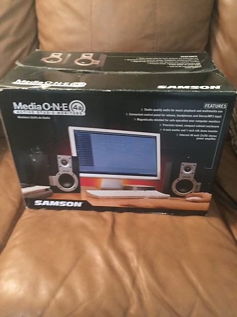 Samson Media One 4A Powered Speakers Studio Monitors | Reverb