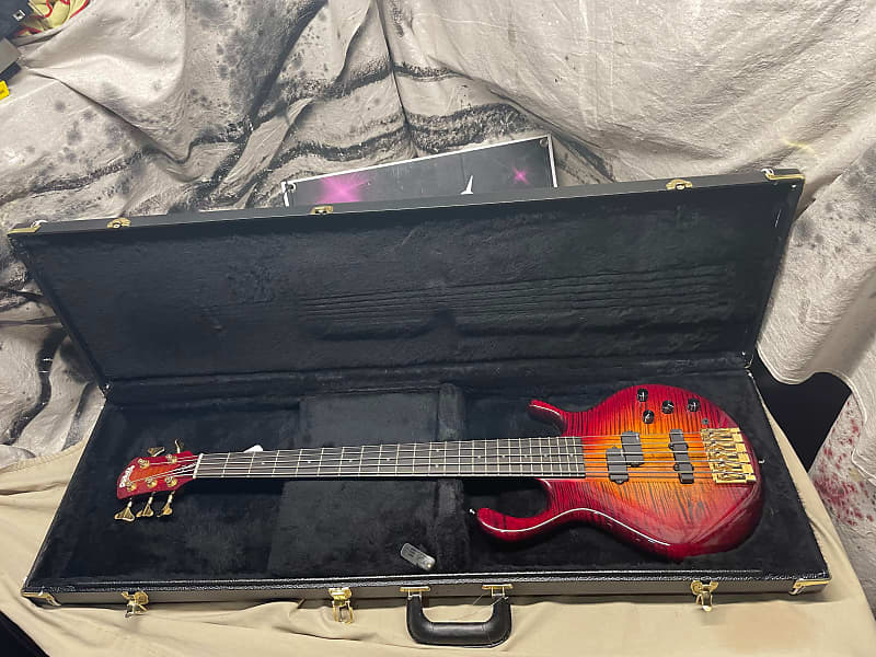 Pedulla USA Signature MVP-5 MVP5 5-string Bass with Case | Reverb