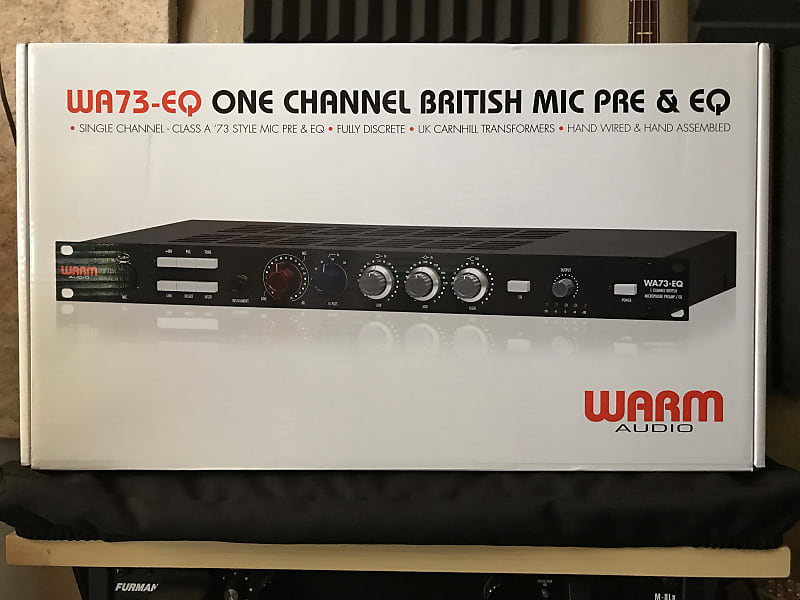 Warm Audio WA73-EQ 1-Channel British Microphone Preamp/EQ | Reverb