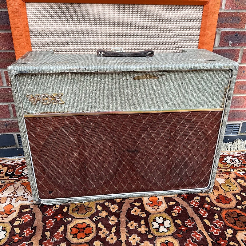 Vintage 1963 Vox AC30 Original 2x12 Combo Valve Amplifier | Reverb