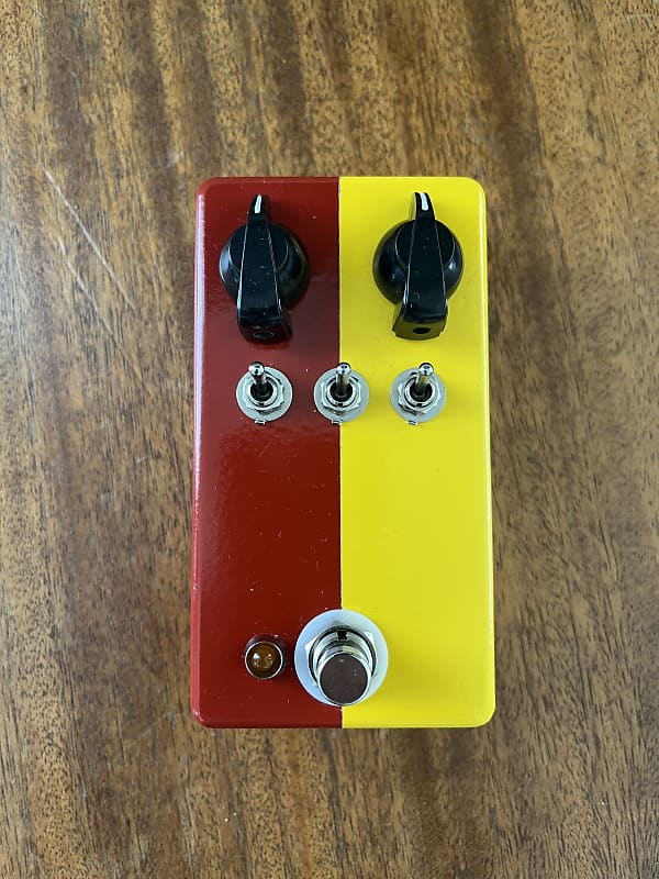 Red/Yellow Fuzz, modded Devi Ever Soda Meiser / Noise Floor | Reverb
