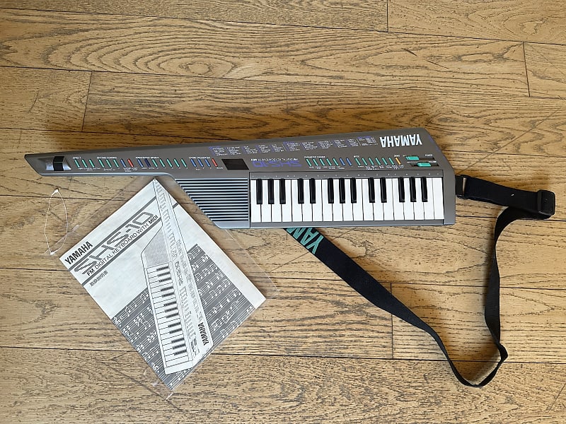 Yamaha SHS-10 Keytar, FM Digital Keyboard w/ MIDI & Drum | Reverb