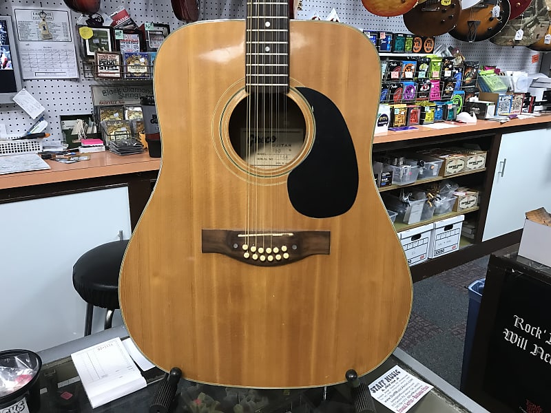 1970s Greco Model 120 12 String Acoustic | Reverb