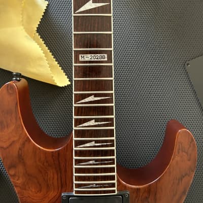 ESP LTD M-202BB 2002 Natural Wood | Reverb