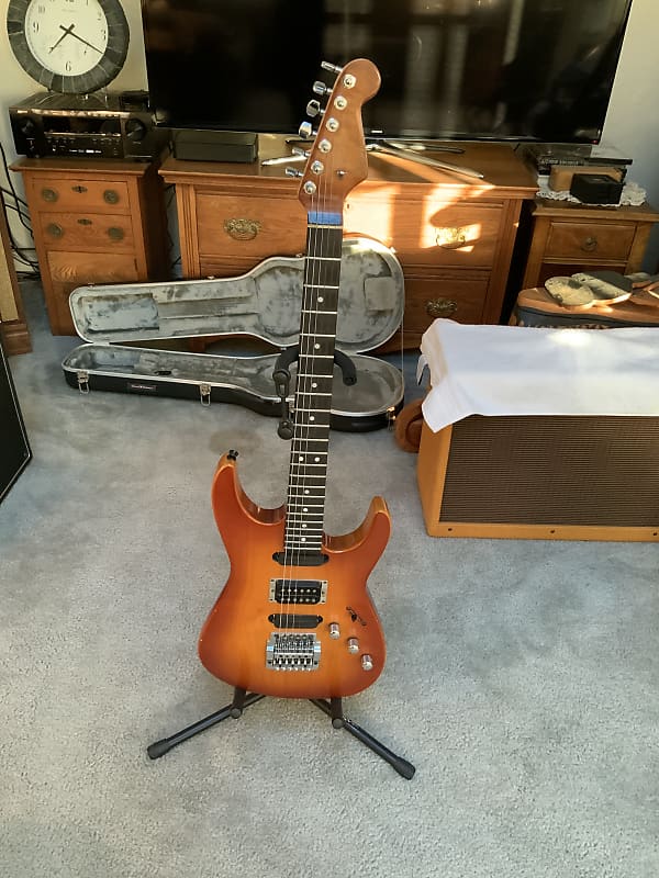 CB Perkins custom Strat custom Mid 90s - Honey | Reverb