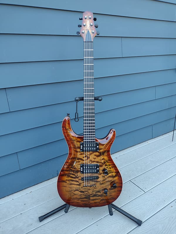 Kiesel/Carvin CT6 - Sunset Burst Quilt Sunset Burst | Reverb