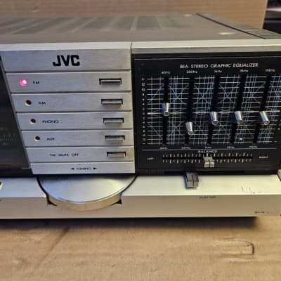 JVC JR-S301 Vintage 1978 Stereo Receiver Graphic Equalizer | | Reverb