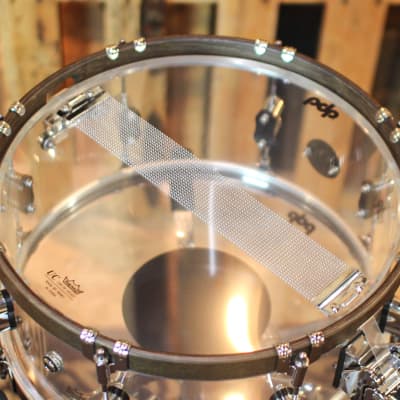 PDP 6.5x14 25th Anniversary Acrylic Snare Drum - PDLT651425TH | Reverb