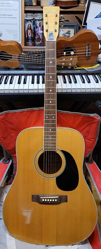 Conrad Model 40229 Dreadnought Acoustic Guitar 1972-74 | Reverb