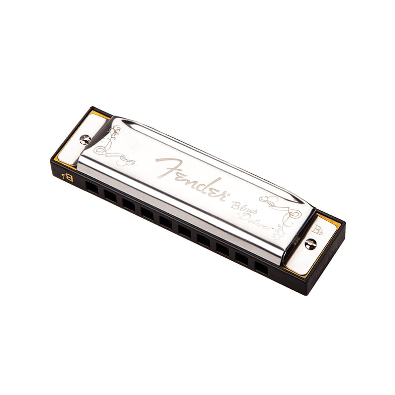 Fender Blues Deluxe Harmonica Key of D - Diatonic Harmonica | Reverb