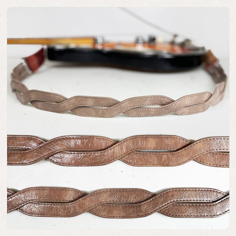 Loft Relics "Leather Braided" guitar strap (Souldier) | Reverb