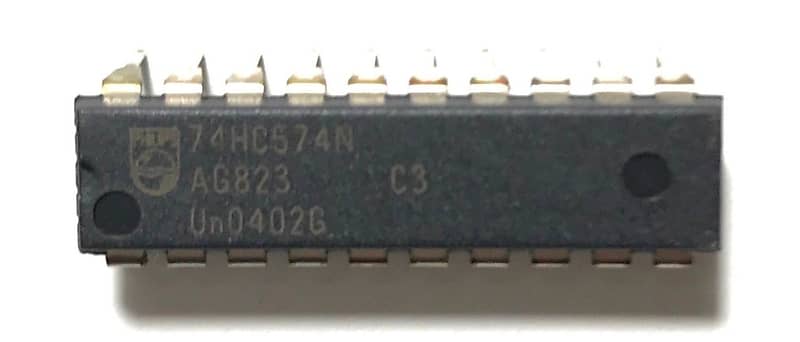 74HC574 Octal Edge-Triggered D-Type Flip-Flops With 3-State | Reverb