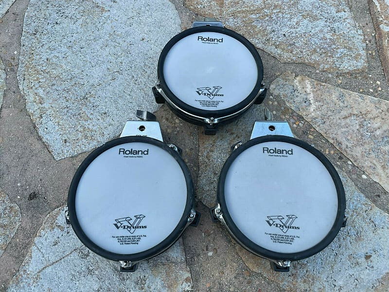 THREE Roland PD-85 BK Dual Mesh V Drum Pad PD85 PD-85bk - | Reverb