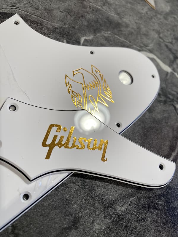 Epiphone Firebird Pickguard W/B/W with matching truss cover | Reverb
